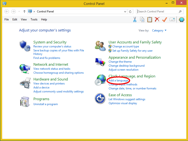Northern Sámi as input languge in Windows 8